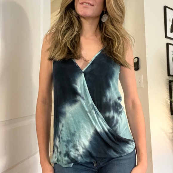 Ginger G | Tops | Tiedye Tank Blouse | Poshmark